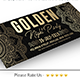 Golden Facebook Cover, Web Elements | GraphicRiver