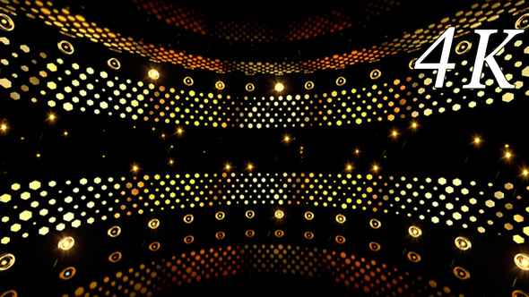 Gold Arena 4k 03, Motion Graphics | VideoHive