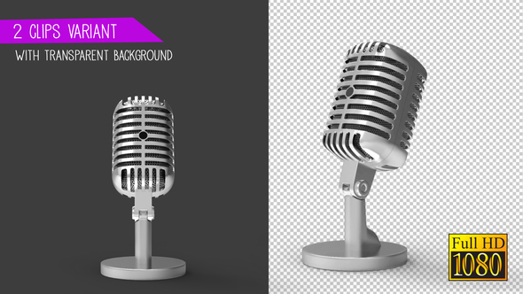 Microphone intro V1, Motion Graphics | VideoHive