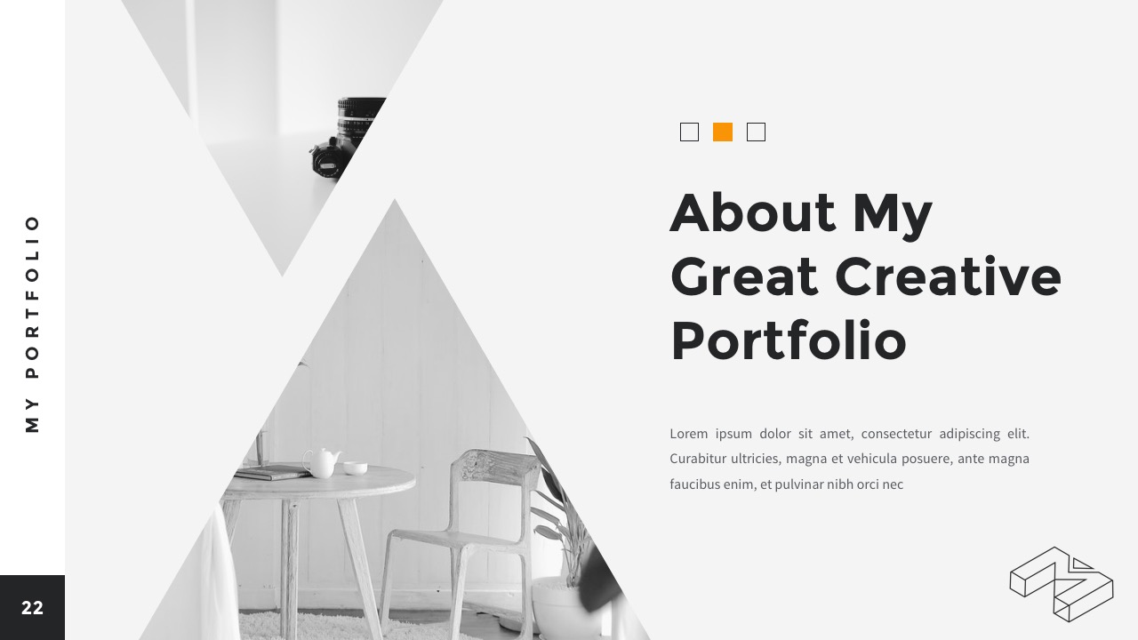 Melia - Personal Portfolio Google Slides, Presentation Templates ...