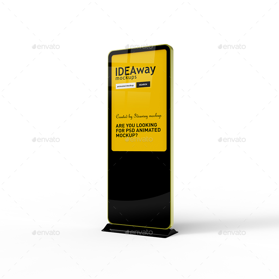 Animated Scroller Display Mockup Set, Graphics | GraphicRiver