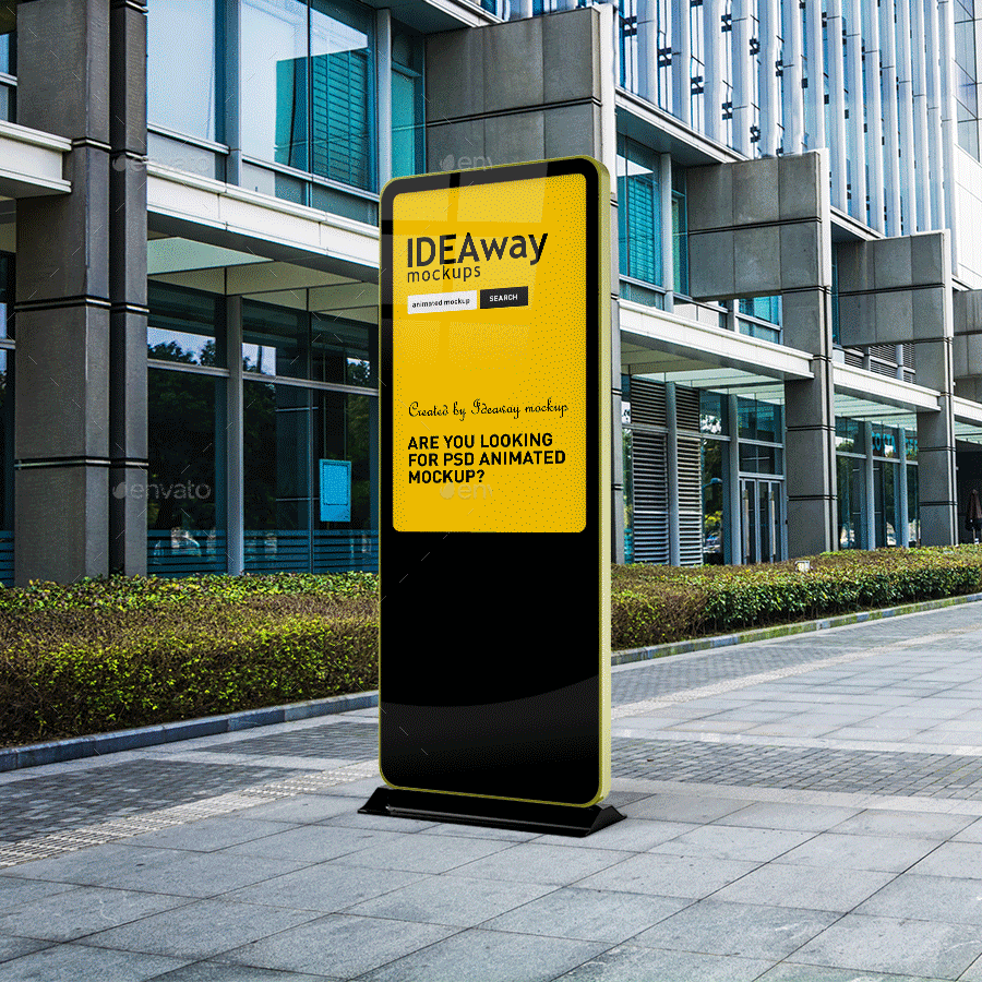 Animated Scroller Display Mockup Set, Graphics | GraphicRiver