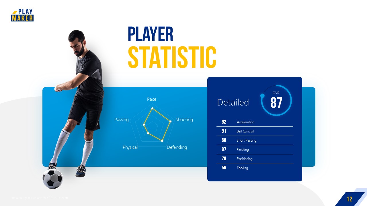 Playmaker - Football Powerpoint Template, Presentation Templates ...