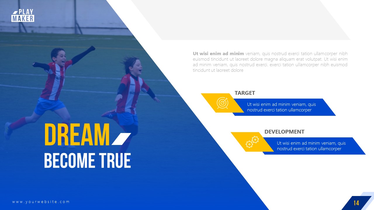 Playmaker - Football Powerpoint Template, Presentation Templates ...