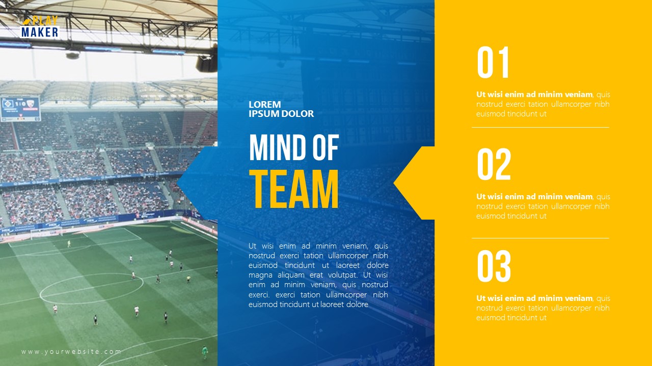 Playmaker - Football Powerpoint Template, Presentation Templates ...
