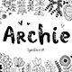 Archie typeface, Fonts | GraphicRiver