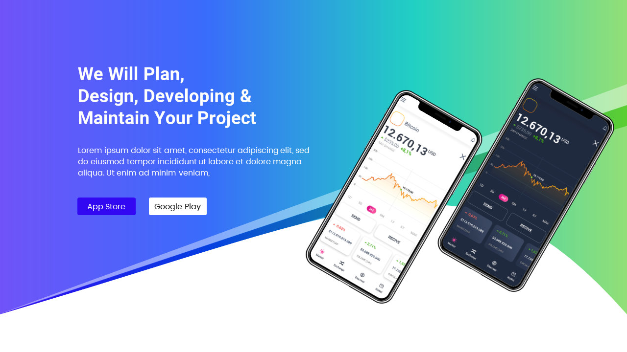 Mobile App Powerpoint Template, Presentation Templates | GraphicRiver