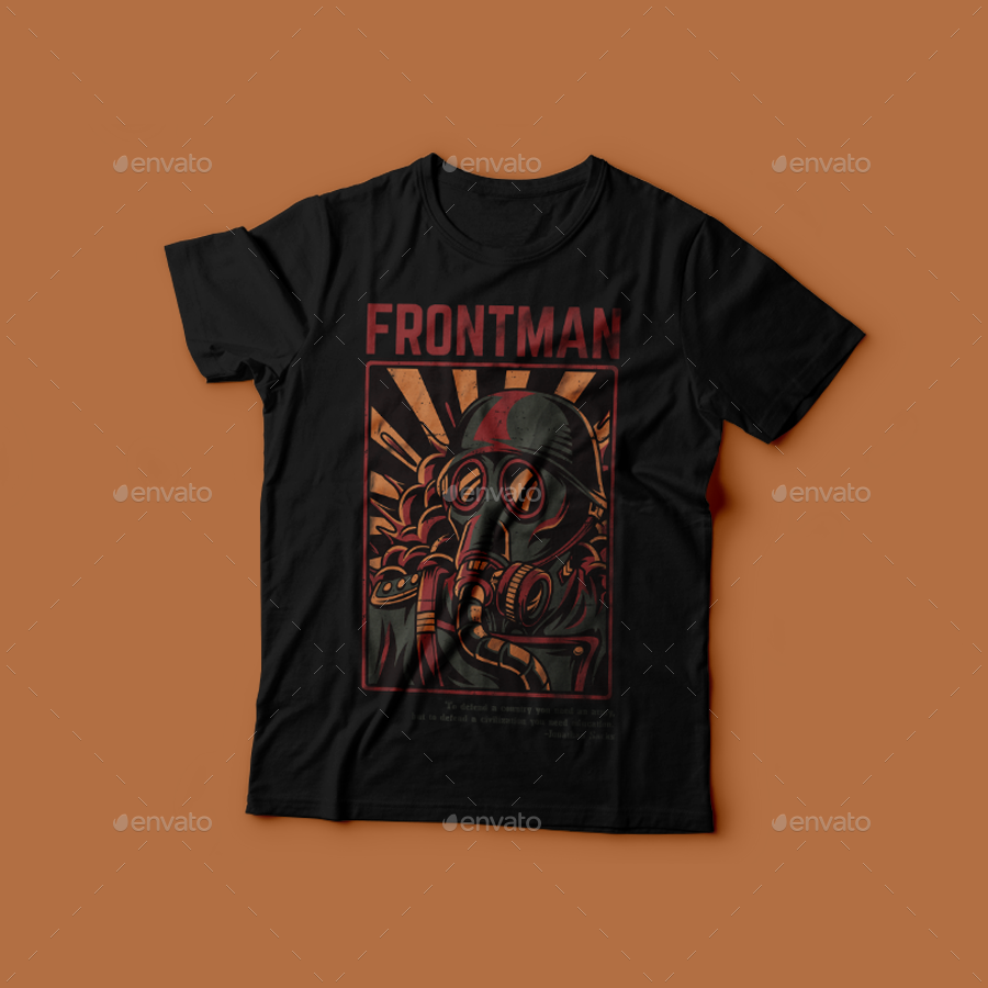 Frontman T-Shirt Design, T-Shirts | GraphicRiver