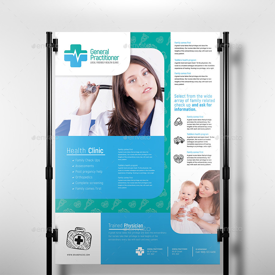Medical Poster Template, Print Templates | GraphicRiver