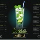 Mojito Glass Cocktail Menu Design., Vectors | GraphicRiver