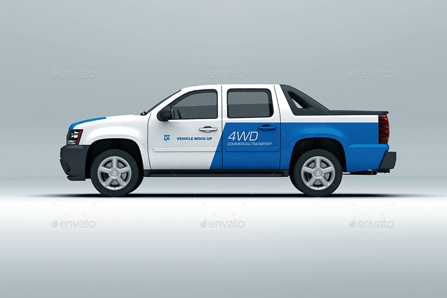 Vehicle Mock-up v9, Graphics | GraphicRiver