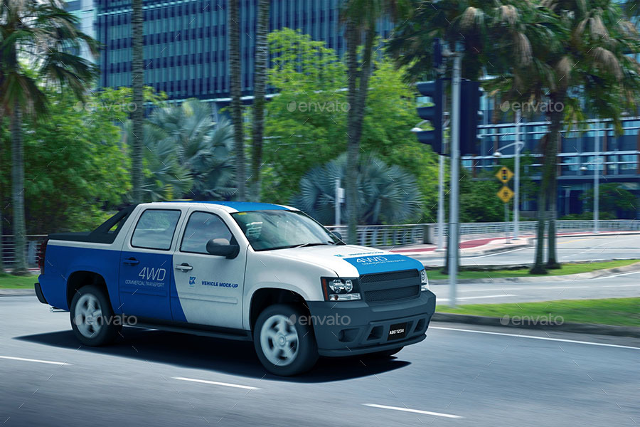 Vehicle Mock-up v9, Graphics | GraphicRiver