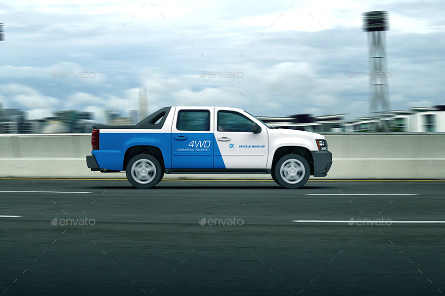 Vehicle Mock-up v9, Graphics | GraphicRiver