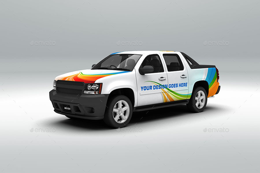 Vehicle Mock-up v9, Graphics | GraphicRiver