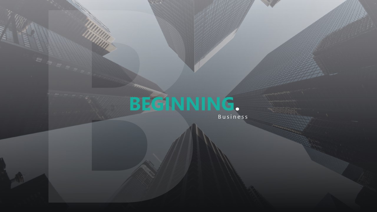 The Beginning - Business Presentation, Presentation Templates ...