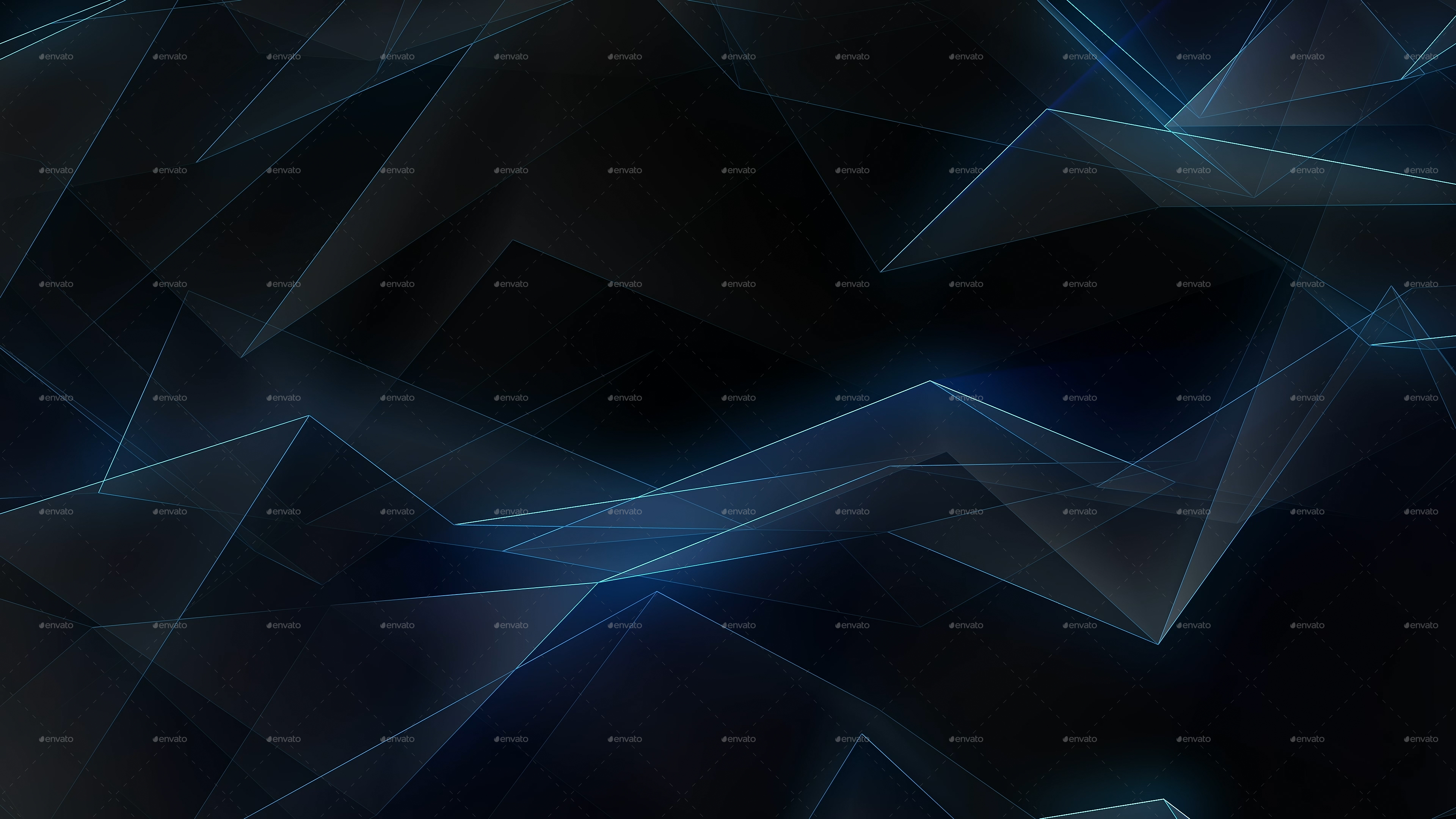 Polygonal Glowing Edges, Graphics | GraphicRiver