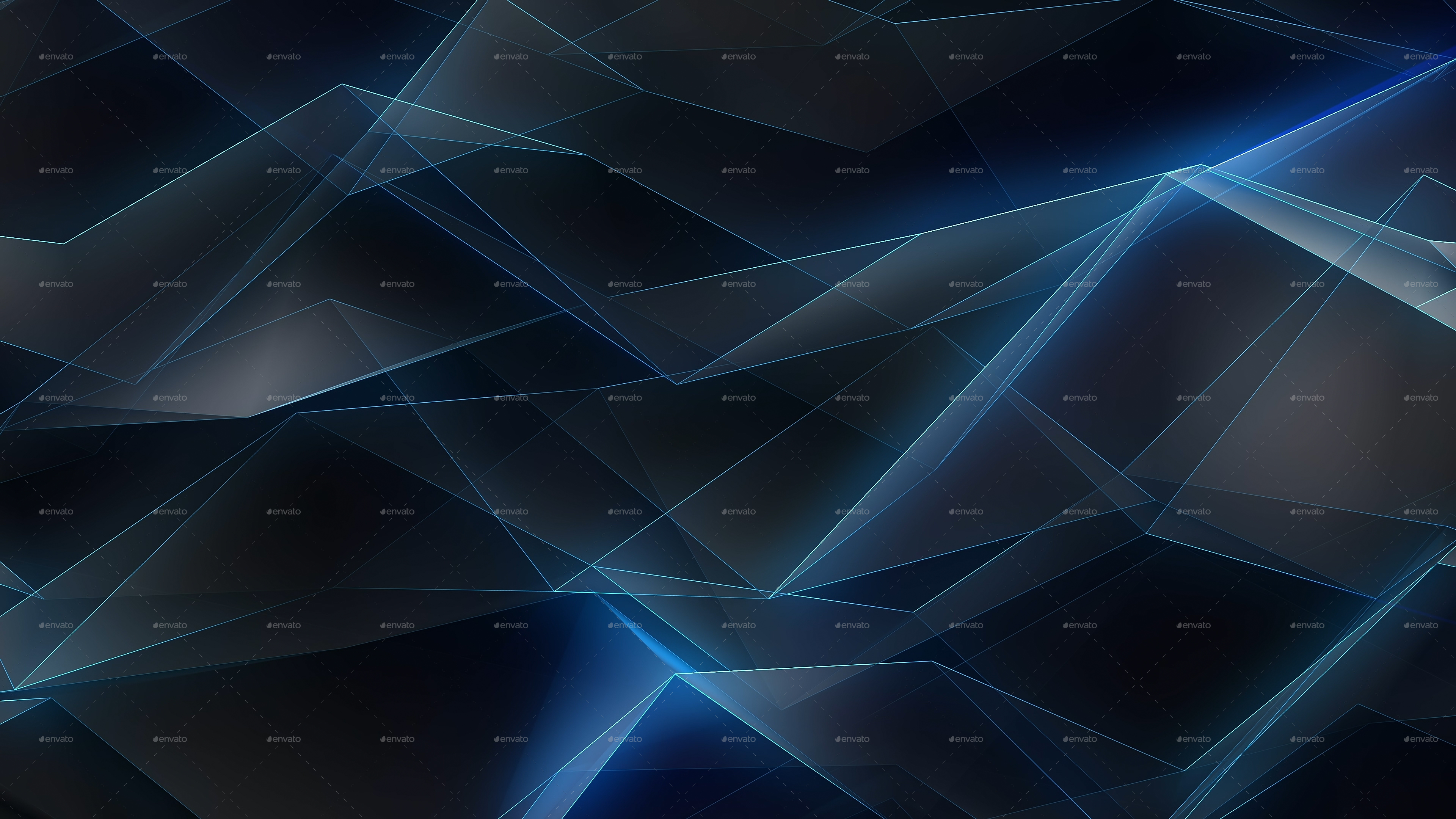 Polygonal Glowing Edges, Graphics | GraphicRiver