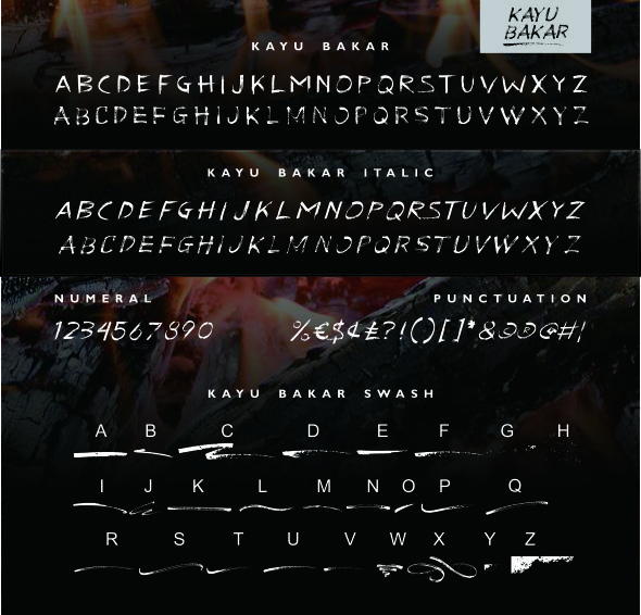 KAYU BAKAR Brush Font, Fonts | GraphicRiver