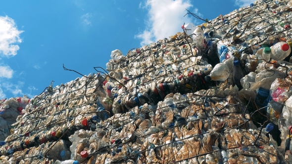 Dumping Site with Trash Stacks, Stock Footage | VideoHive