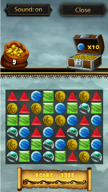 Medieval Match 3 - HTML5 Game (Capx) by NewnessGames | CodeCanyon