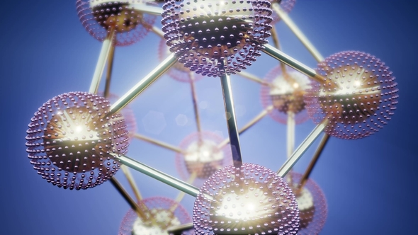 Loop Atom Model, Motion Graphics | VideoHive