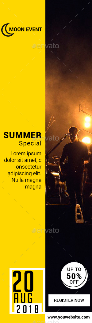 Event Banners, Web Elements | GraphicRiver