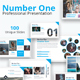 Number One Powerpoint Presentation Template, Presentation Templates