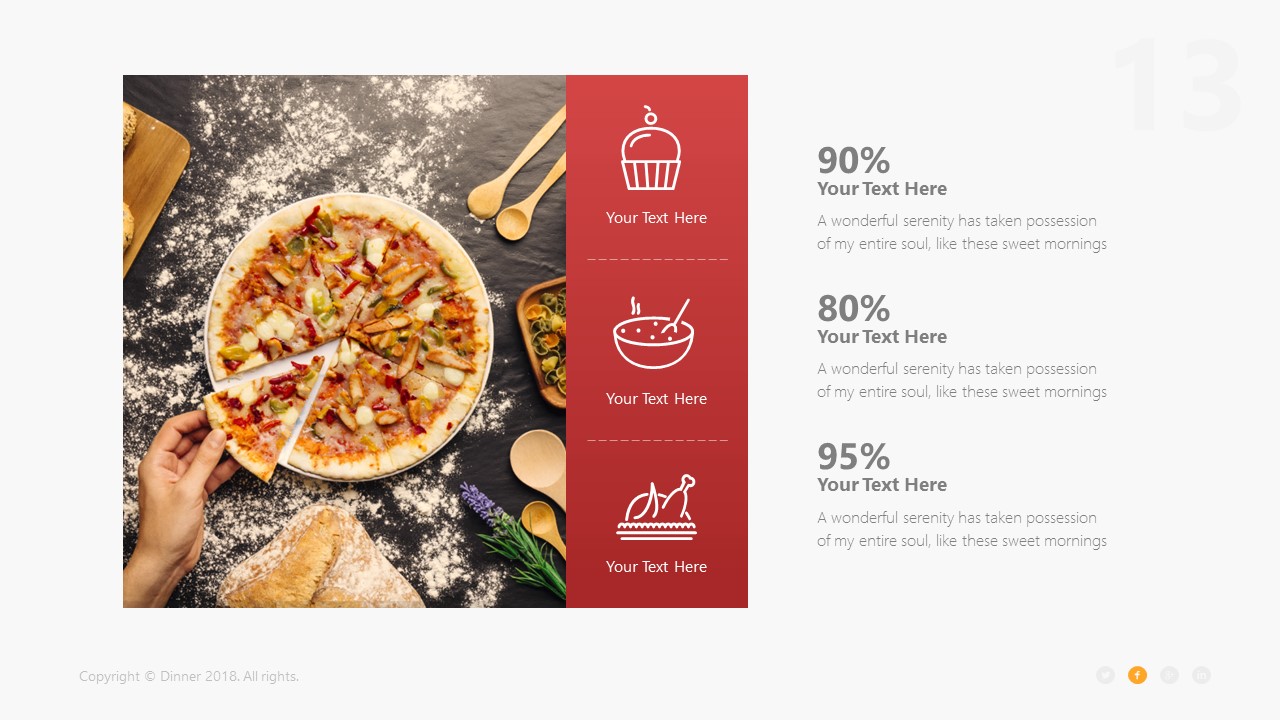 Dinner - Food Powerpoint Template, Presentation Templates | GraphicRiver
