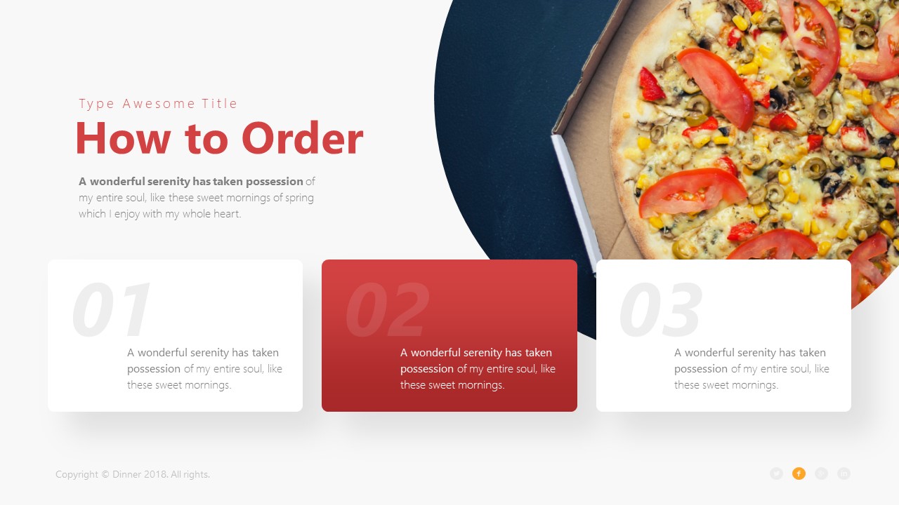 Dinner - Food Powerpoint Template, Presentation Templates | GraphicRiver