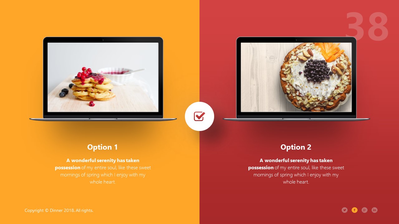 Dinner - Food Powerpoint Template, Presentation Templates | GraphicRiver