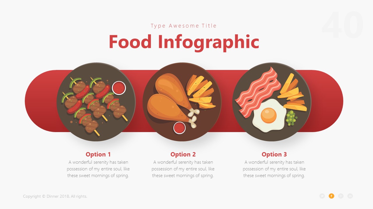 Dinner - Food Powerpoint Template, Presentation Templates | GraphicRiver
