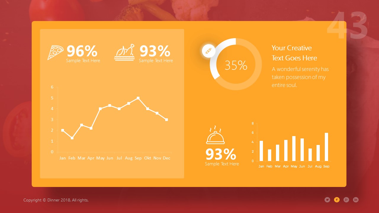Dinner - Food Powerpoint Template, Presentation Templates | GraphicRiver