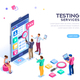 Software Testing Services Banner, Vectors | GraphicRiver