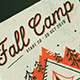 Fall Camp Flyer, Print Templates | GraphicRiver