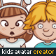 Kids Avatars Creator + 80 Ready Characters, Vectors | GraphicRiver