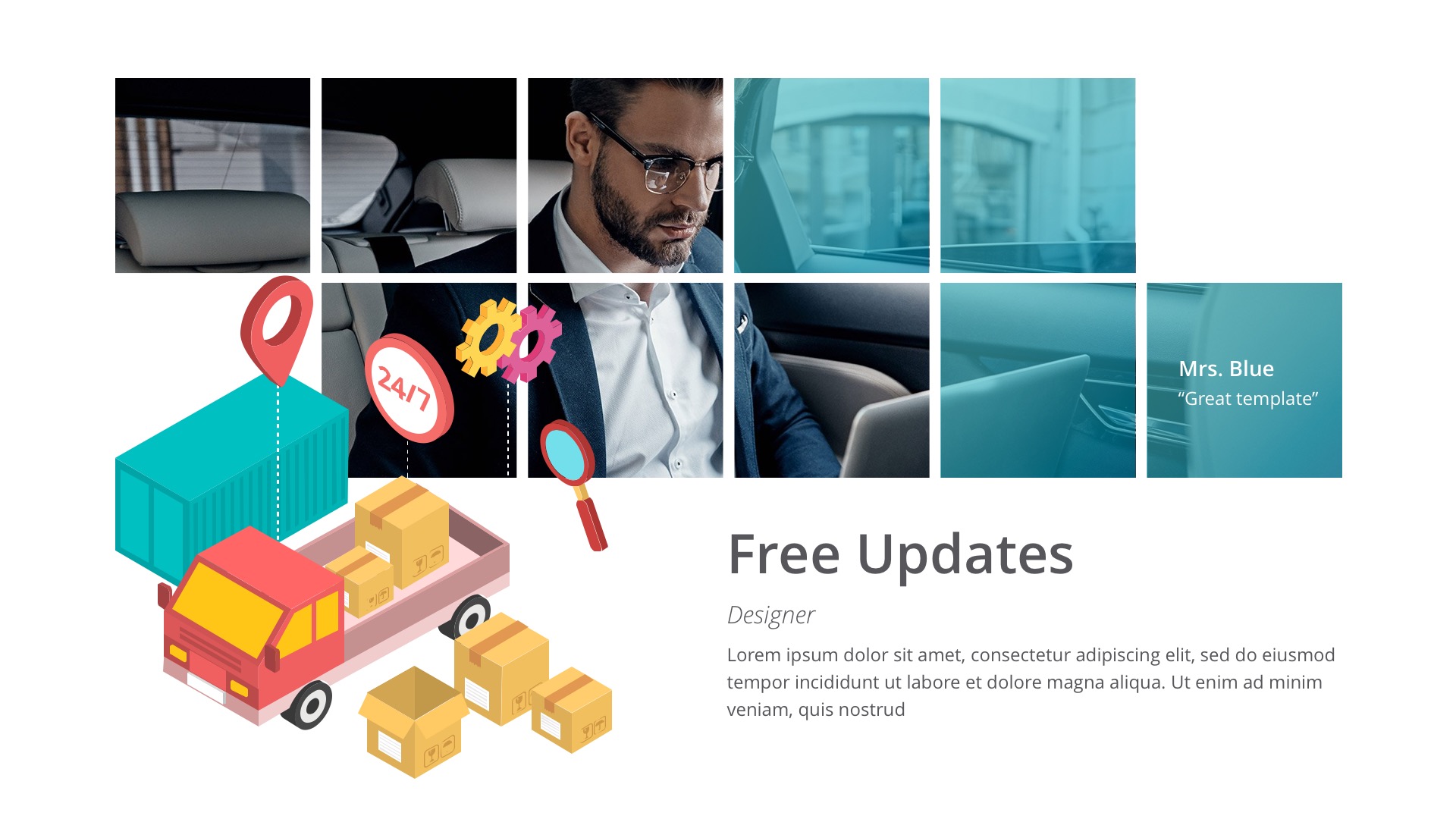 Hope - Business Multipurpose Keynote Template, Presentation Templates