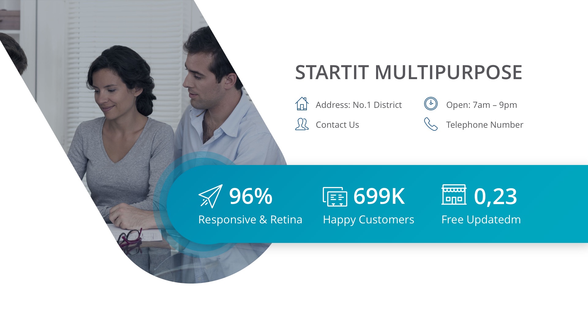 Hope - Business Multipurpose Keynote Template, Presentation Templates