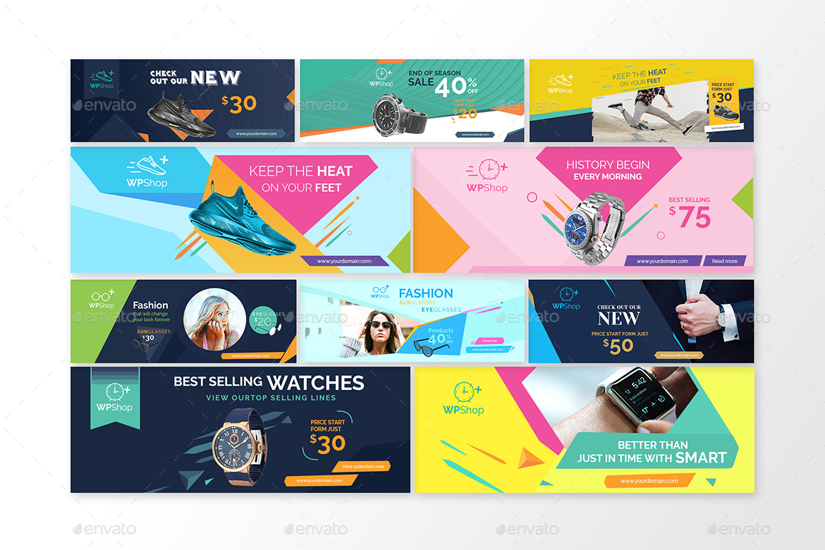 10 Facebook Cover-Products, Web Elements | GraphicRiver