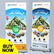 Tour & Travel Roll Up Banner, Print Templates | GraphicRiver