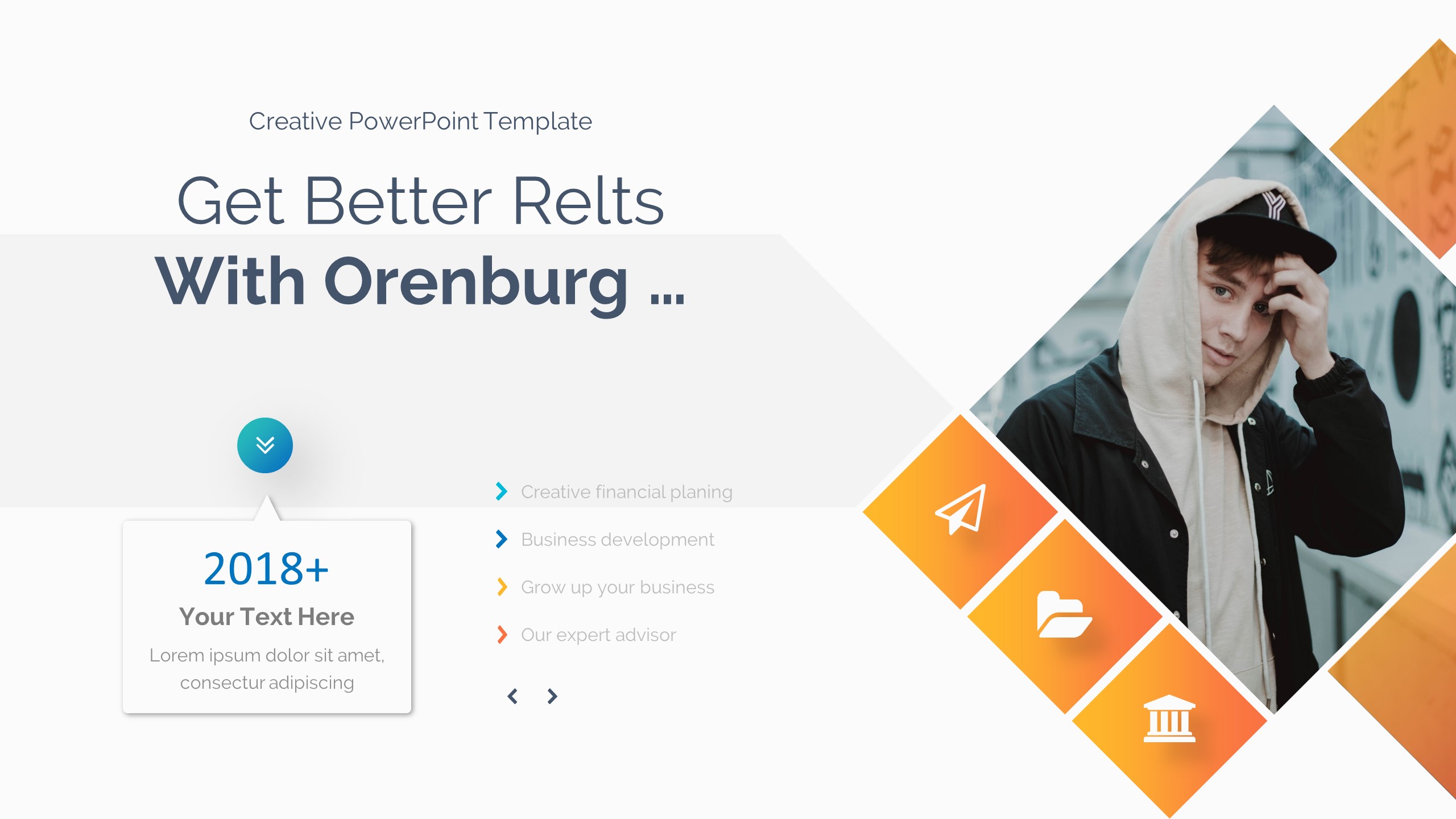 Business Interface Pitch Deck Powerpoint Template, Presentation Templates