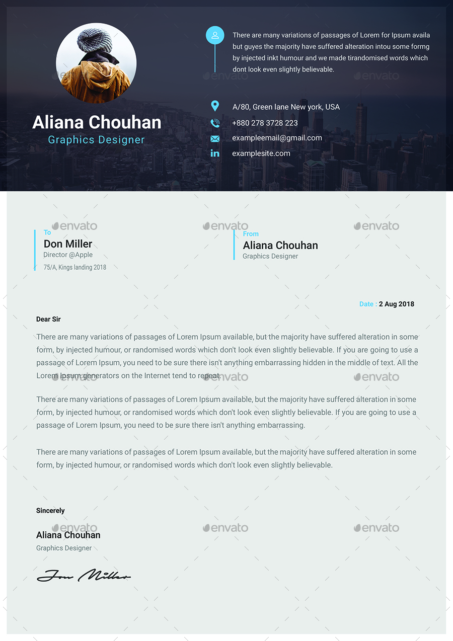 CV/Resume, Print Templates | GraphicRiver