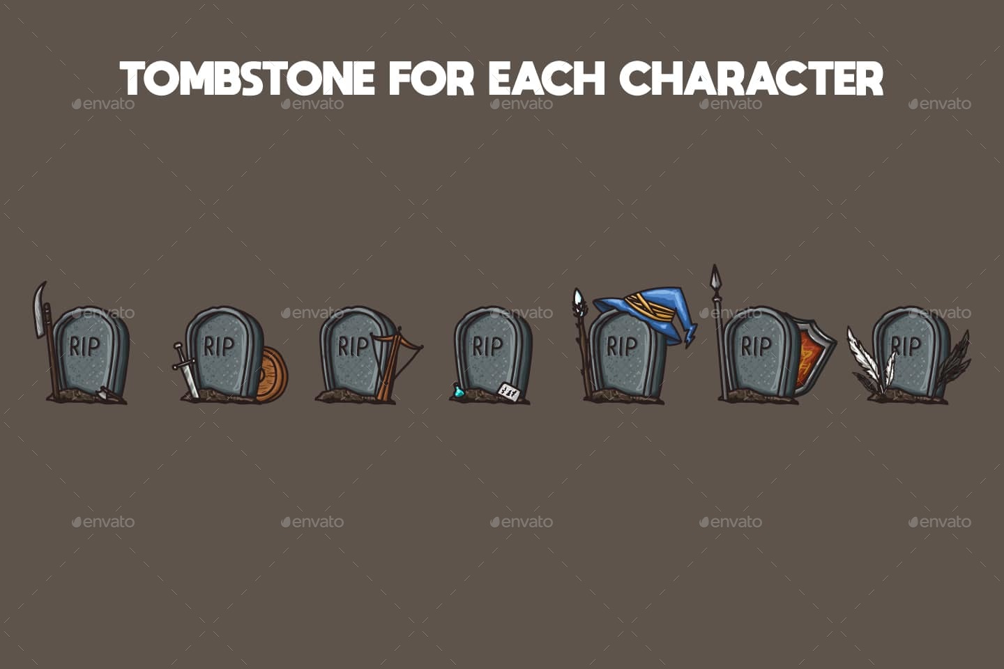 People Warrior Character Sprites, Game Assets | GraphicRiver