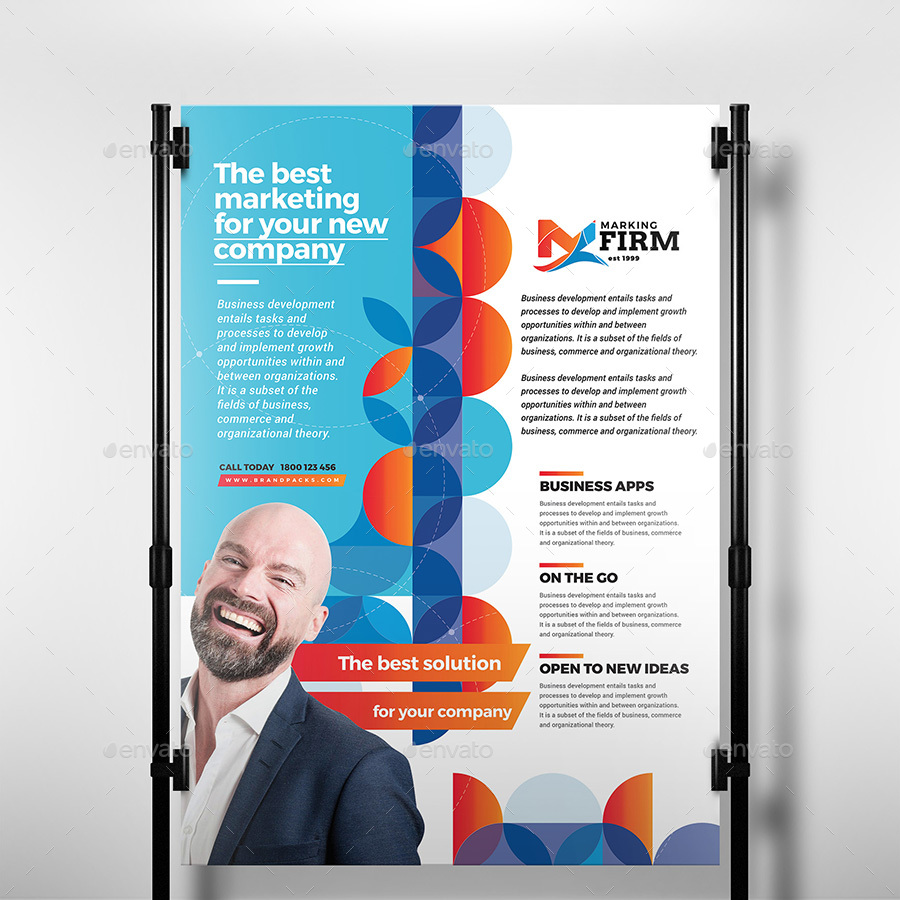 Modern Corporate Poster Template, Print Templates | GraphicRiver