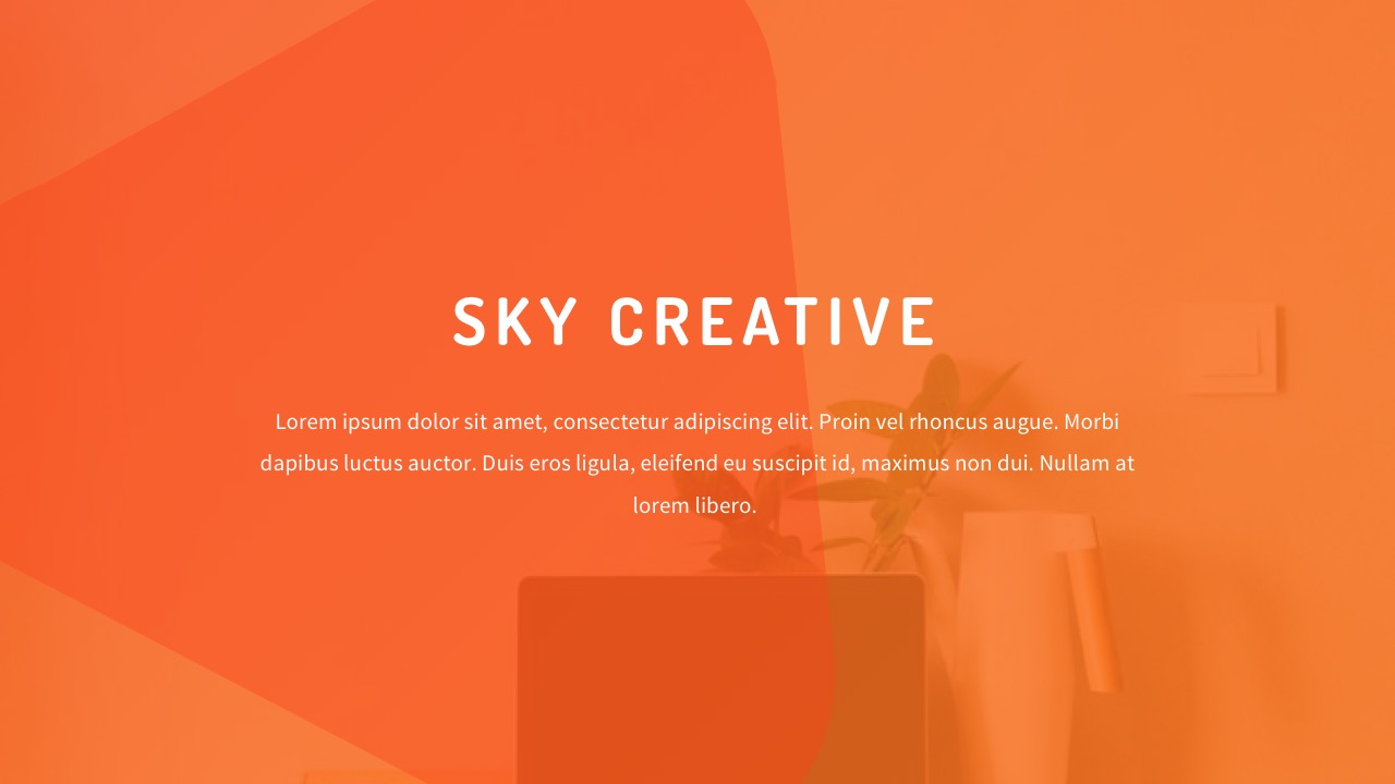 Sky - Business Google Slides Template, Presentation Templates ...