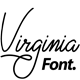 Virginia Od Scrip Font, Fonts | GraphicRiver
