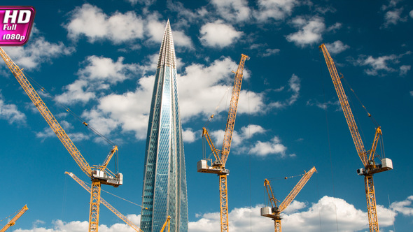 Active Skyscraper Building, Stock Footage | VideoHive