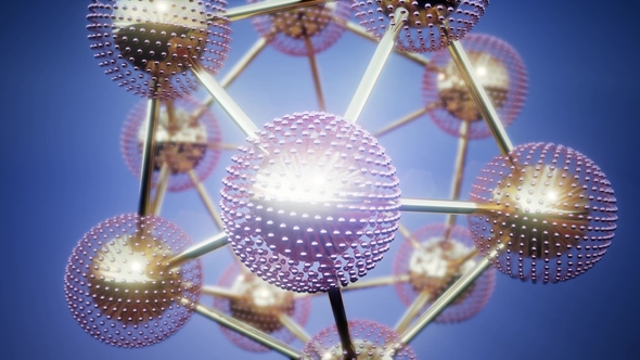 Loop Atom Model, Motion Graphics | VideoHive