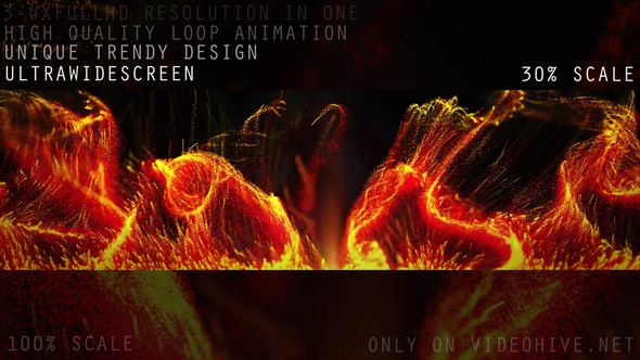Rising Fire Waves, Motion Graphics | VideoHive