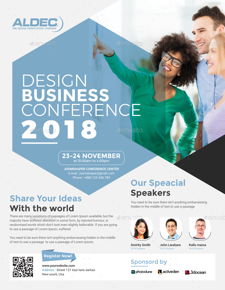 Conference Flyers Bundle, Print Templates | GraphicRiver