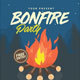 Bonfire Event Party, Print Templates | GraphicRiver
